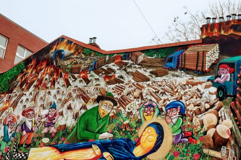 Street Art Walk în București, un traseu urban colorat