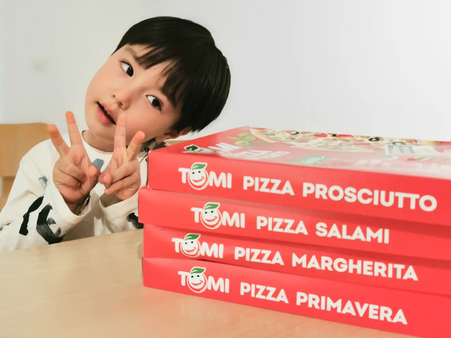 Sunt mamă și uneori pizza Tomi mă scoate din încurcătură